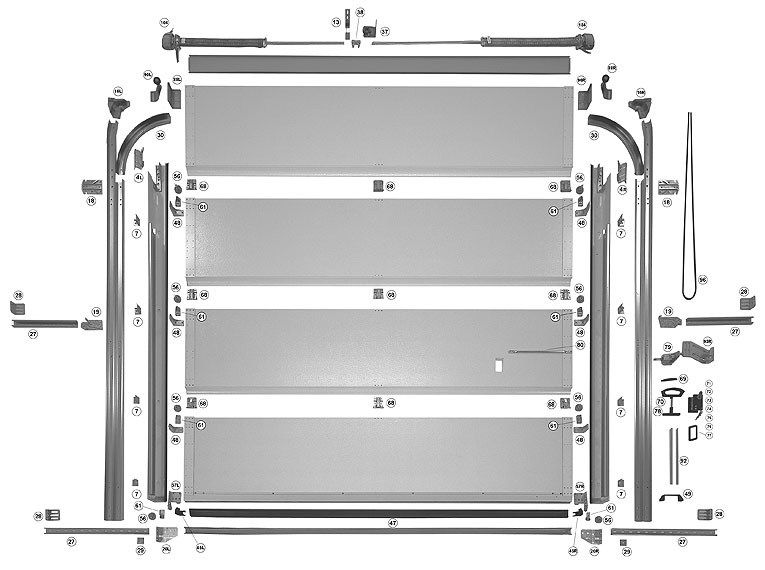 novoferm | Backend - Katalogübersicht